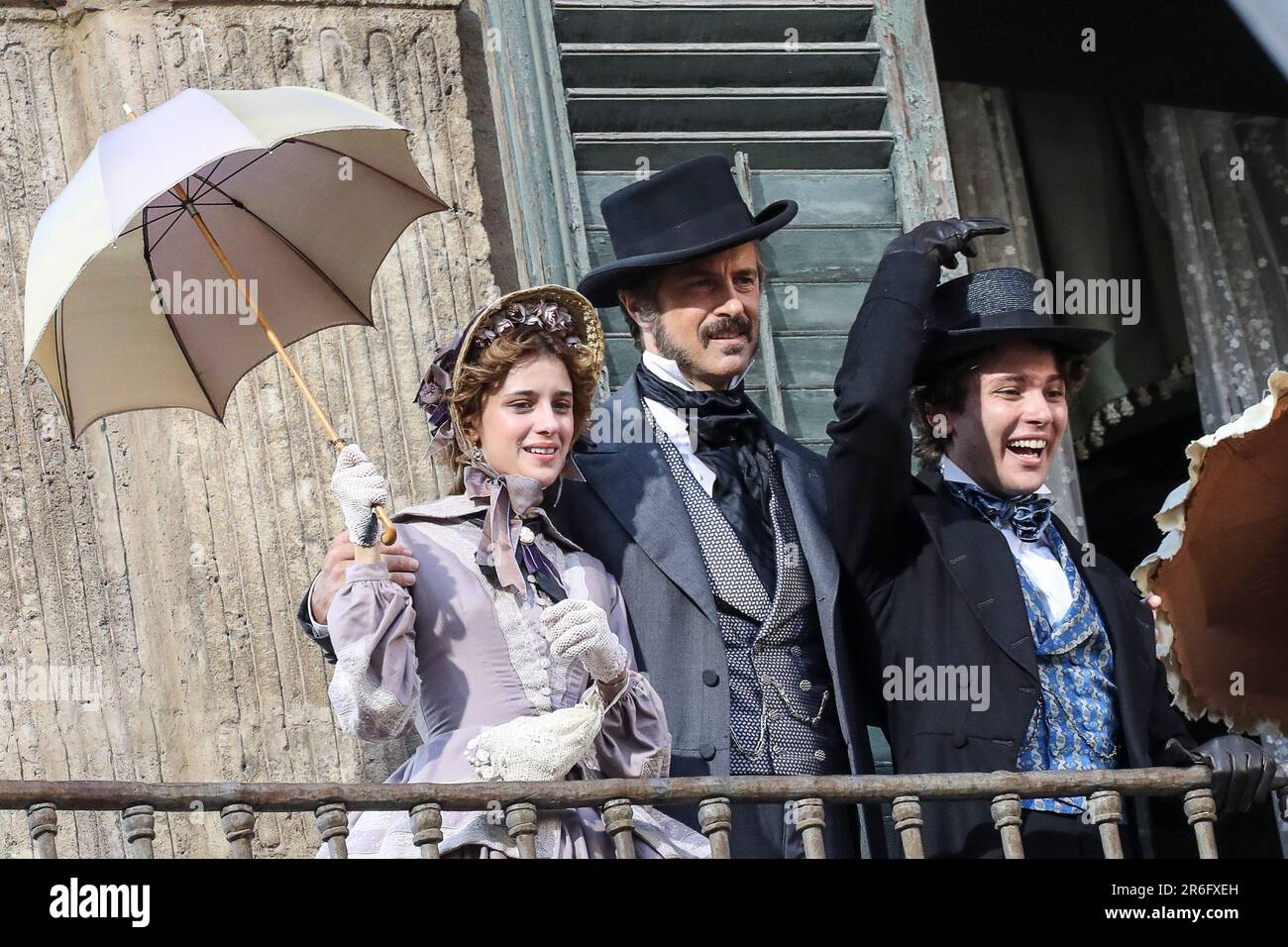 Palerme, Italie. 09th juin 2023. La série Leopard Netflix aux quatre ...