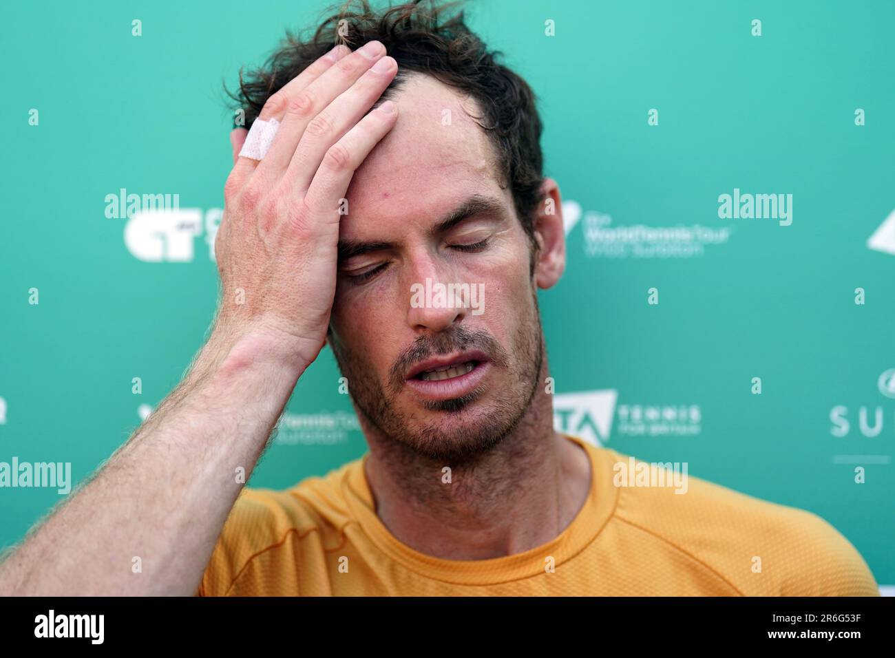 Andy Murray après son quart de finale contre Jason Kubler (non ...