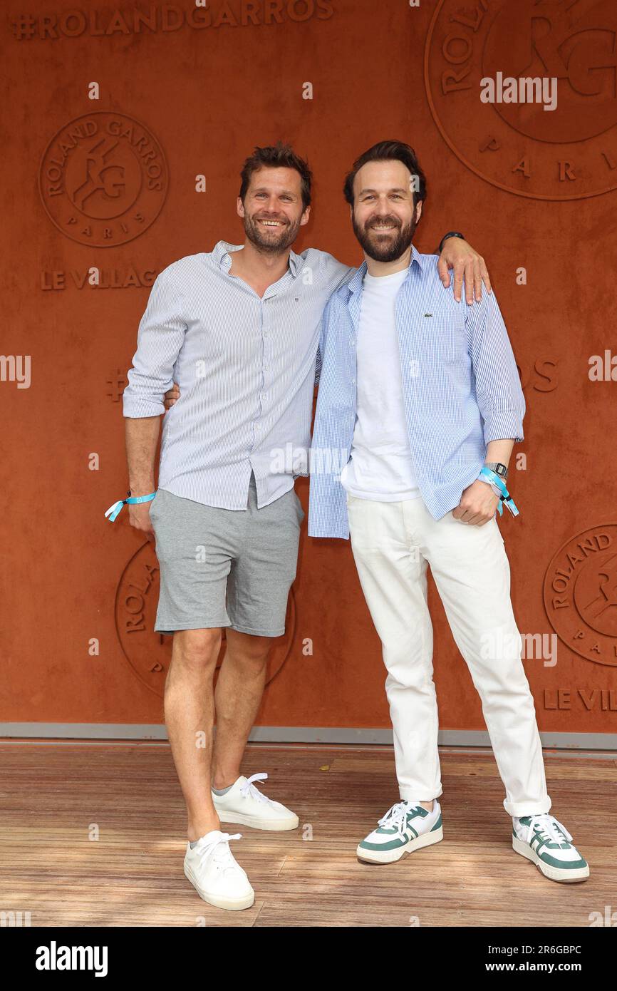 Paris, France. 09th juin 2023. Alexis Michalik et Antoine Gouy dans les ...