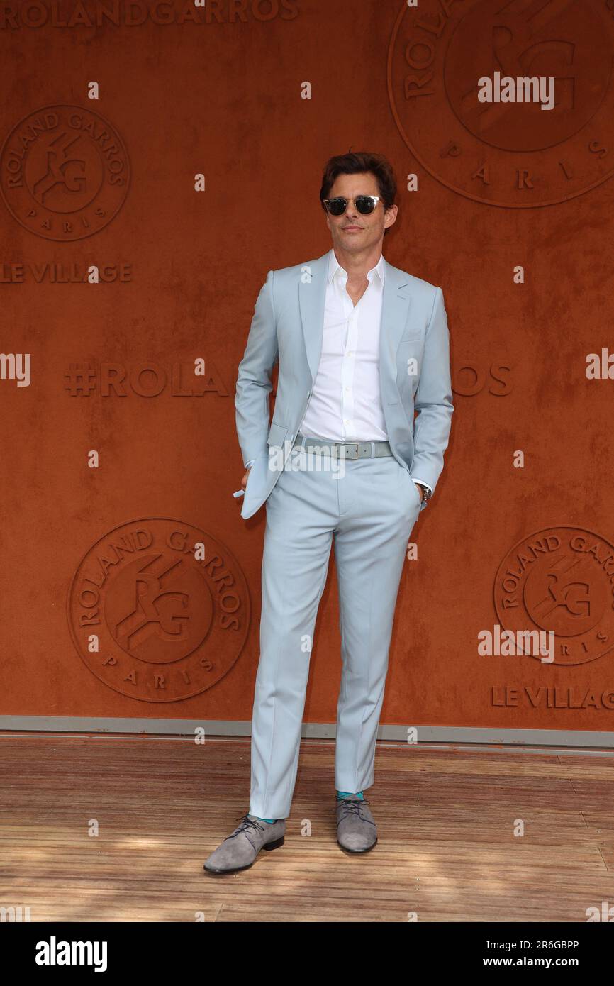 Paris, France. 09th juin 2023. James Marsden dans les stands lors de l ...