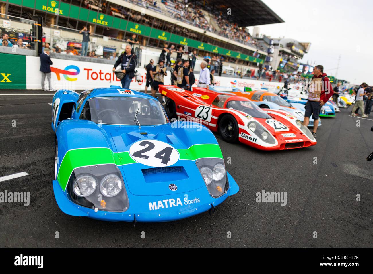 Le Mans, France. 09th juin 2023. MATRA SIMCA - MS630, les légendes de ...