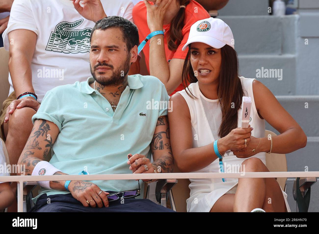 Paris, France. 09th juin 2023. Alice Belaidi, Octave Marsal dans les ...