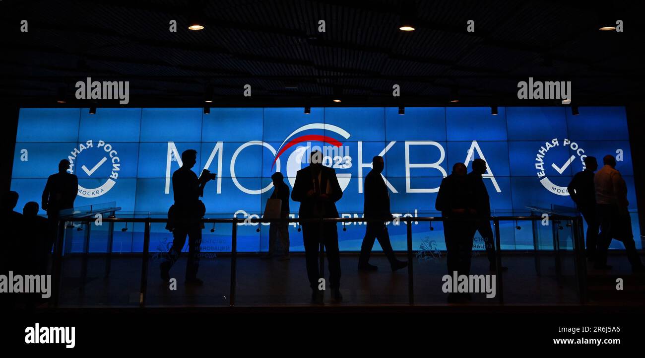 Moscou, Russie. 09th juin 2023. XXVIII Conférence de la section ...