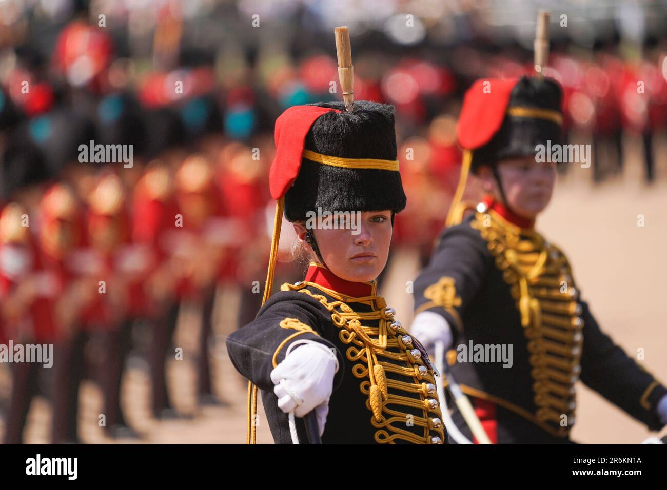 Soldiers attend the Colonel's Review, the final rehearsal of the ...