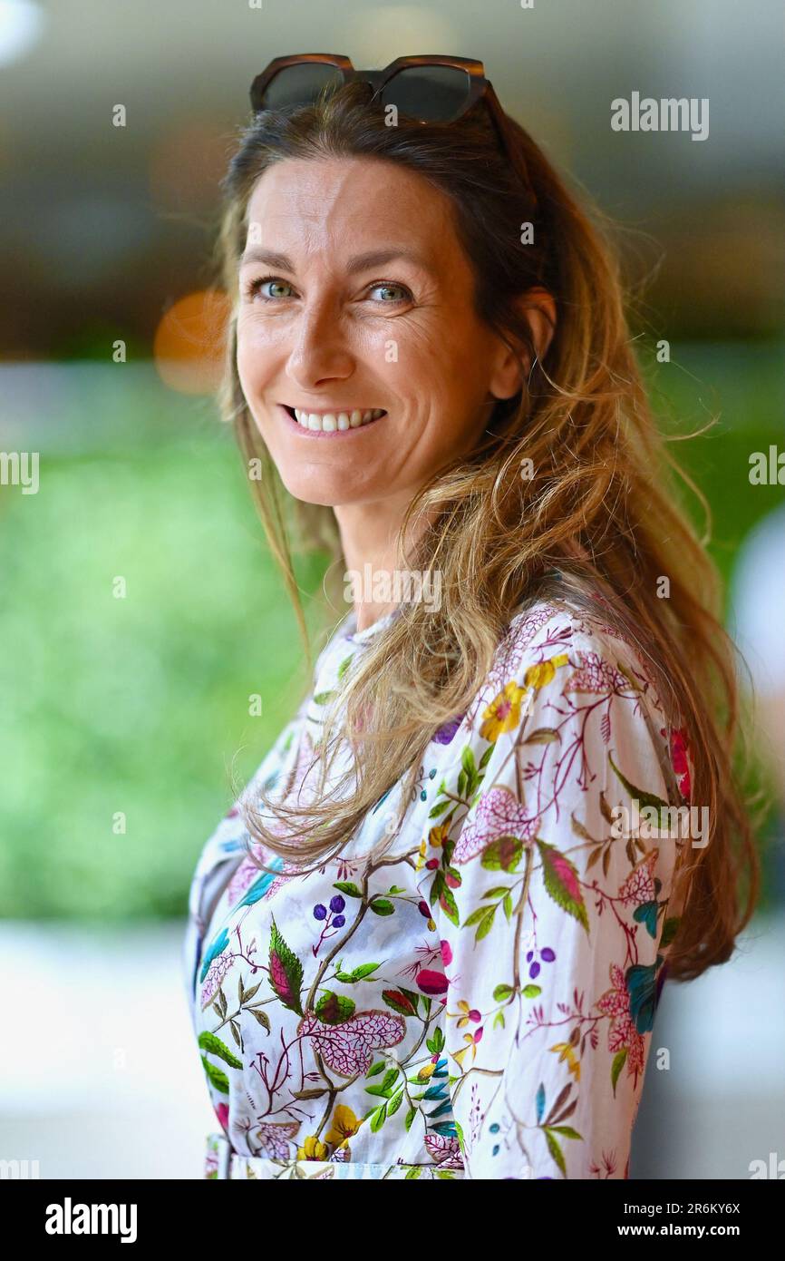 Anne-Claire Coudray participe à l'Open de France 2023 de Roland Garros ...