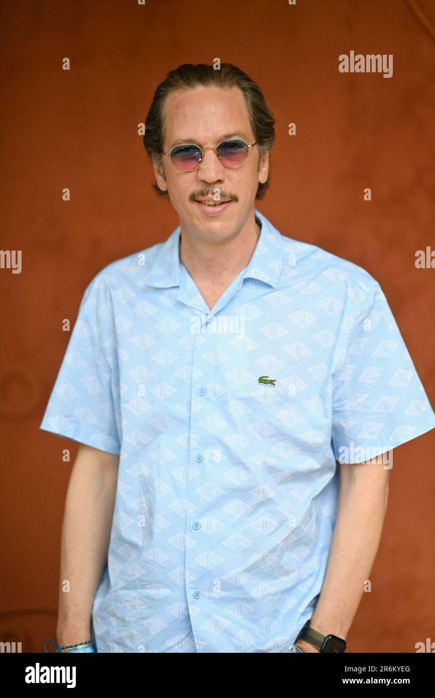 REDA Kateb participe à l'Open de France 2023 à Roland Garros sur 09 ...
