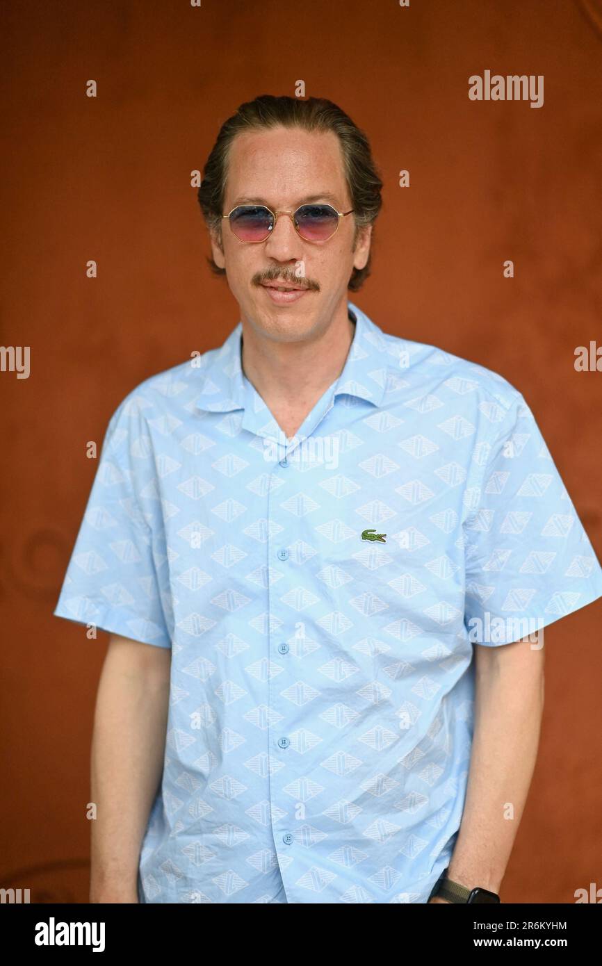 REDA Kateb participe à l'Open de France 2023 à Roland Garros sur 09 ...