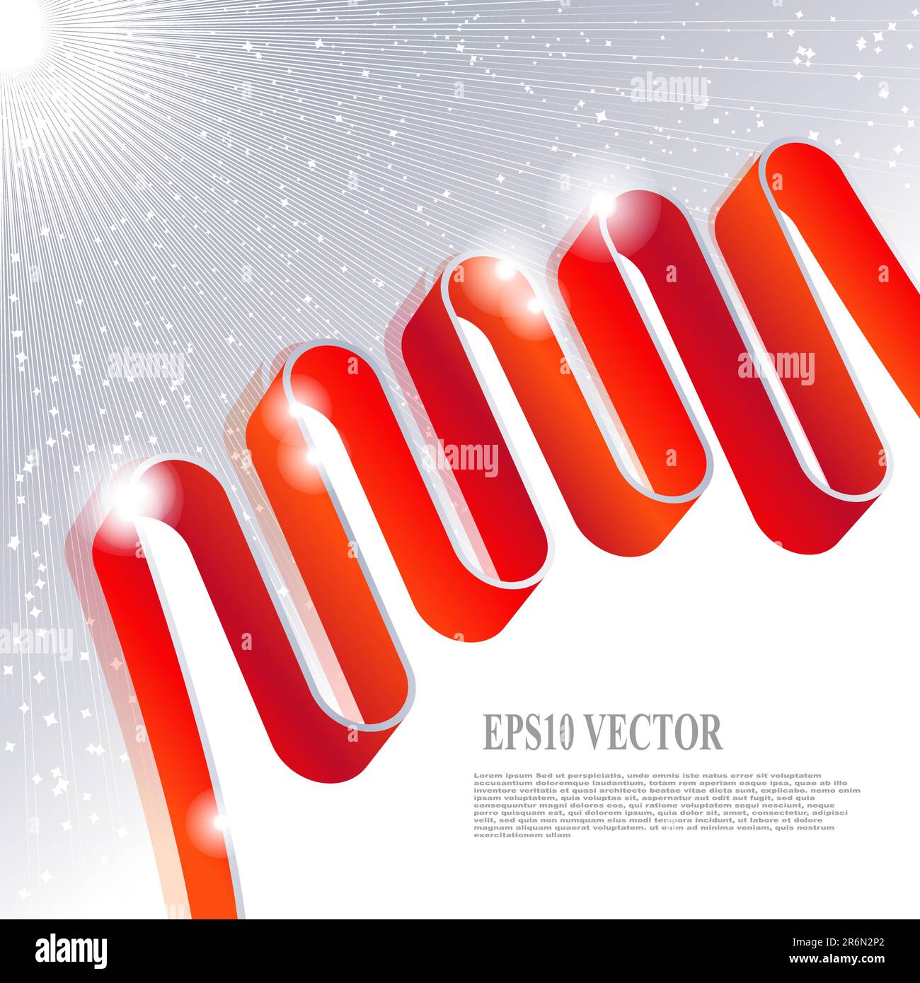 Ligne rouge Banque d'images vectorielles - Alamy