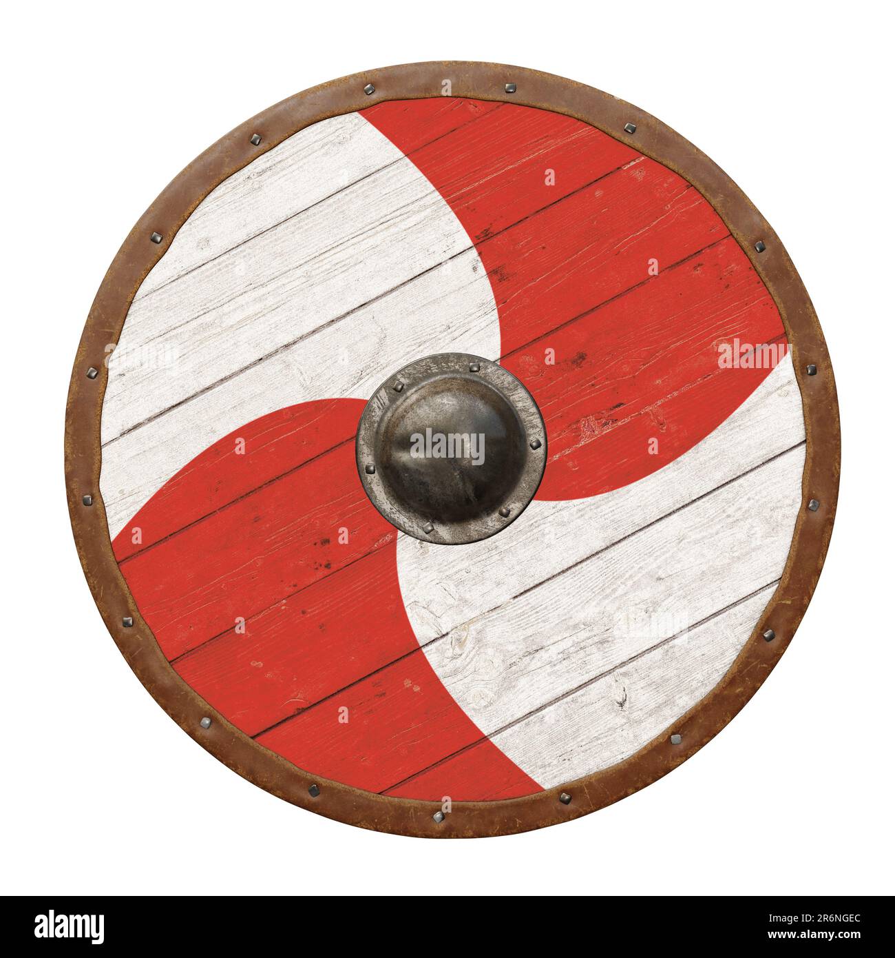 Medieval painted shield Banque de photographies et d’images à haute ...