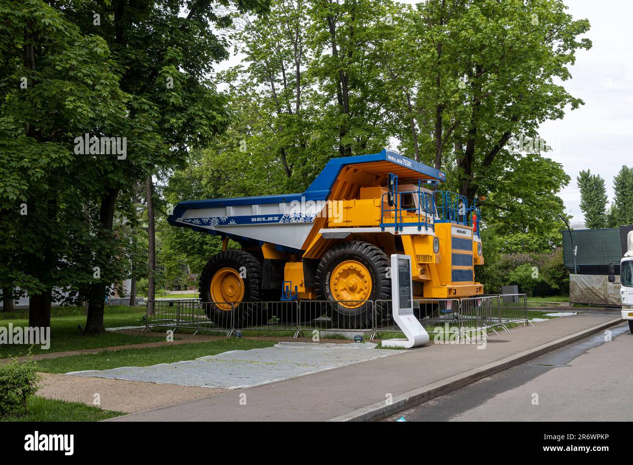 Moscou, Russie - 05 juin 2023, Belaz est un fabricant biélorusse d ...