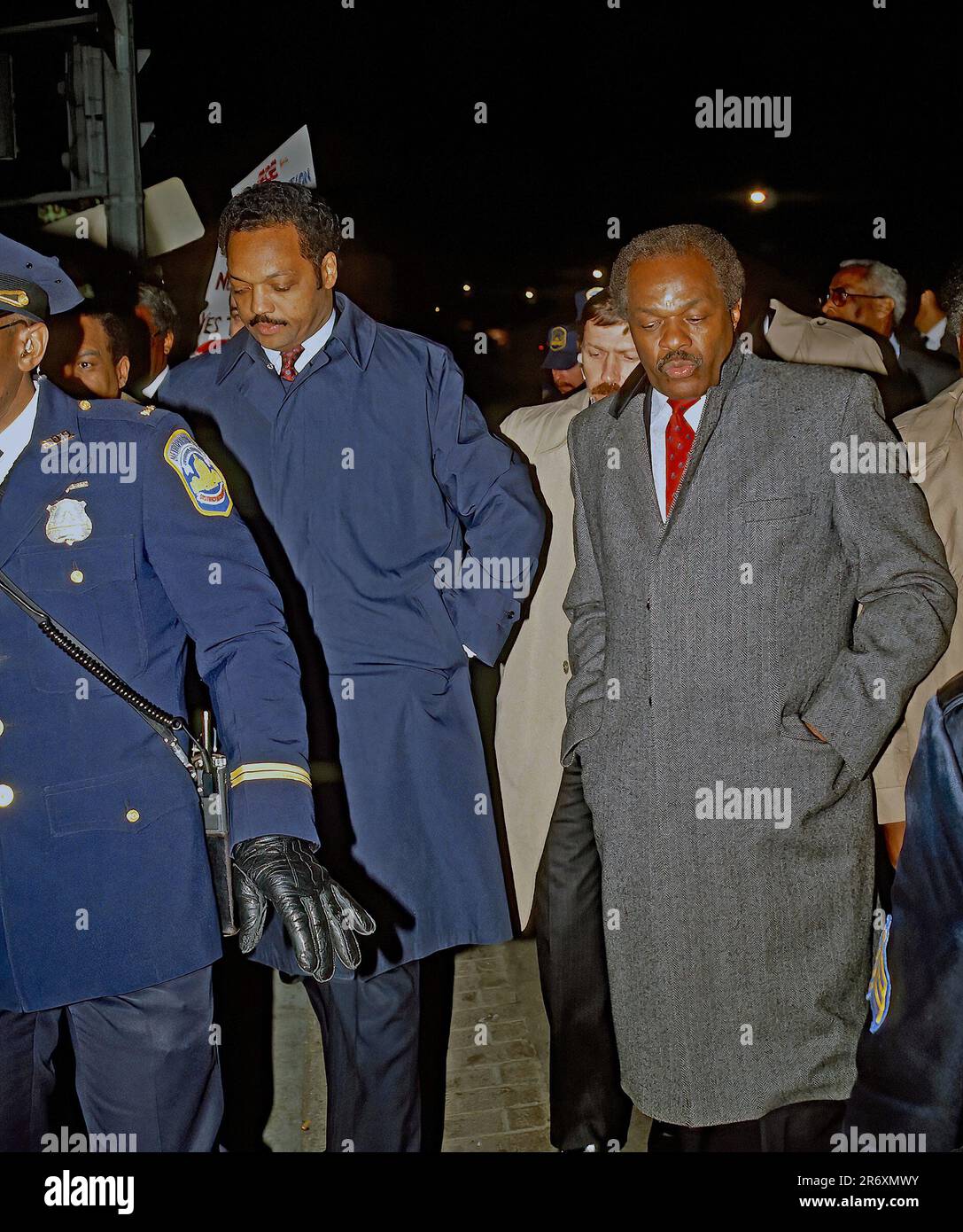 WASHINGTON DC - le 16 MARS 1988 candidat démocrate à la présidence le ...