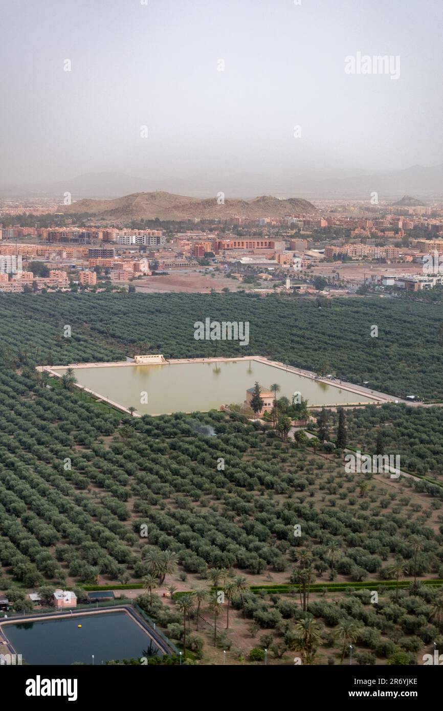 Agdal gardens marrakech Banque de photographies et d’images à haute ...