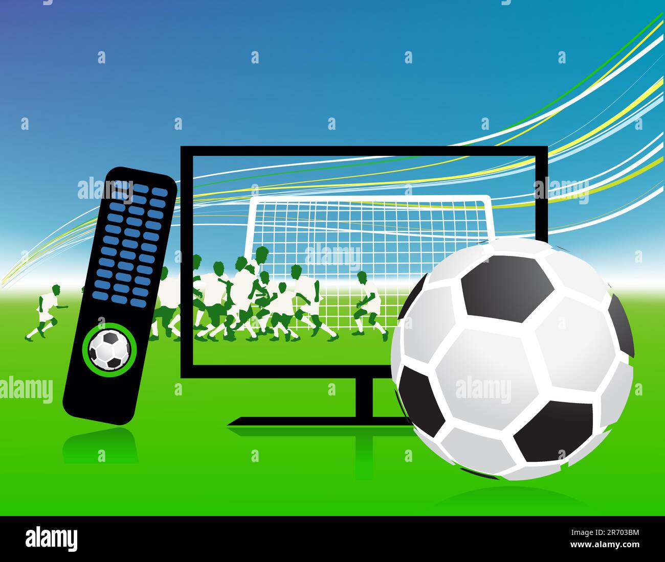 Sports channel Banque d'images vectorielles - Alamy