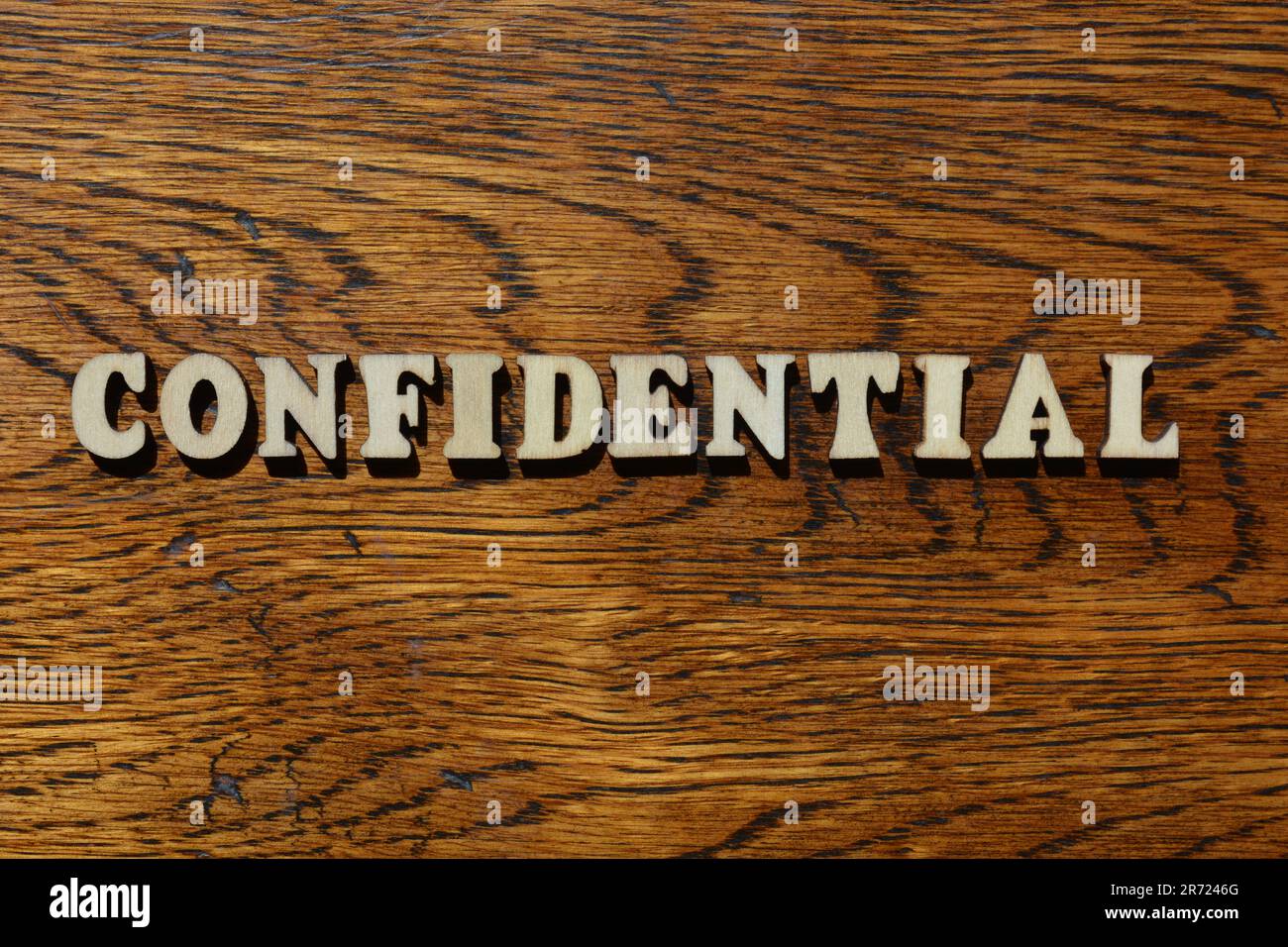 Mot confidentiel Banque de photographies et d’images à haute résolution ...