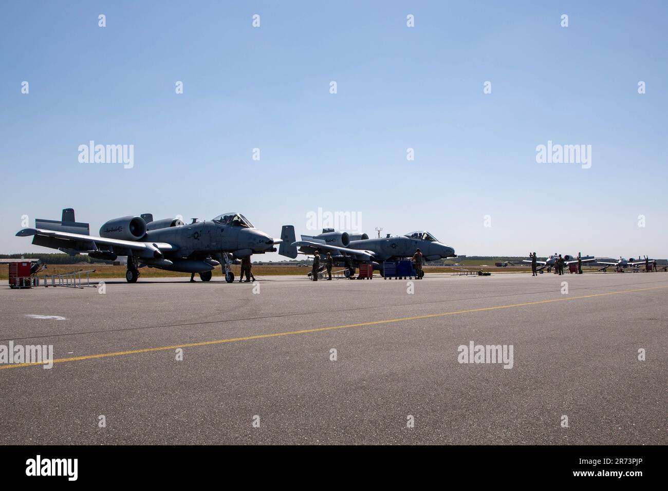 ÉTATS-UNIS Force aérienne A-10 Thunderbolt II affecté à la 127th e ...