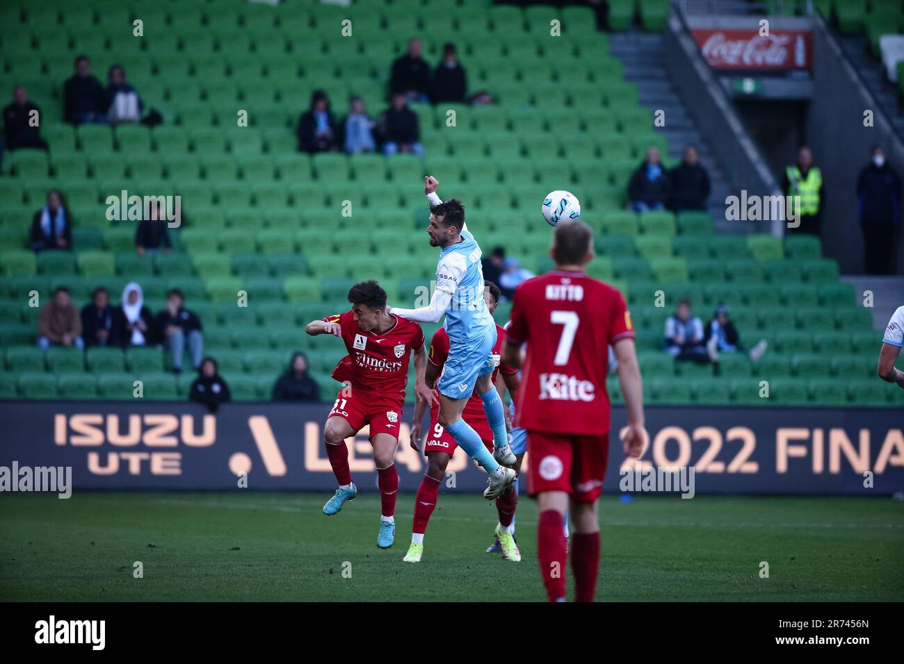 MELBOURNE, AUSTRALIE - 22 MAI : Carl Jenkinson, du Melbourne City FC ...