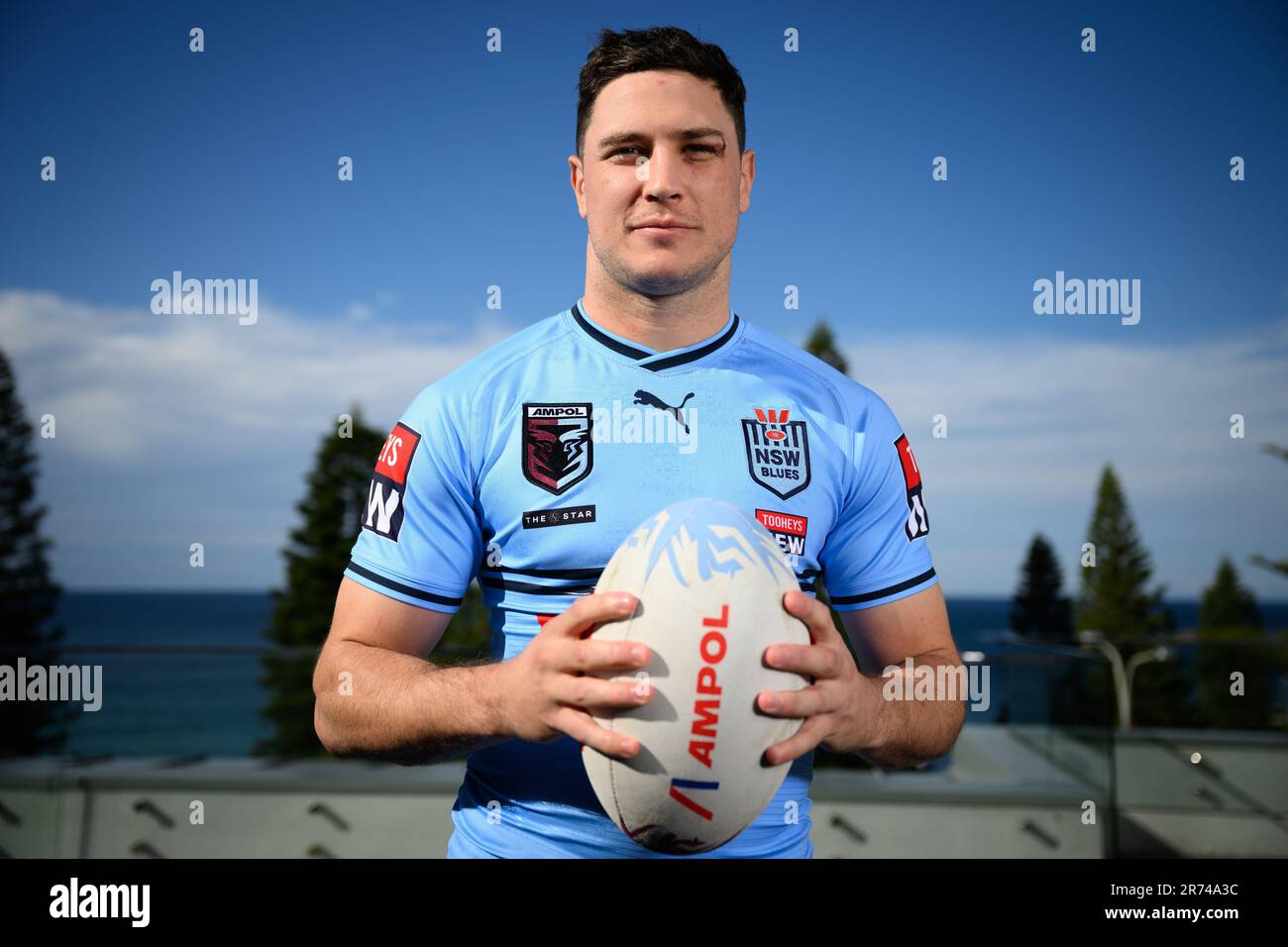 Mitchell Moses pose pour des photographies lors d'une session ...