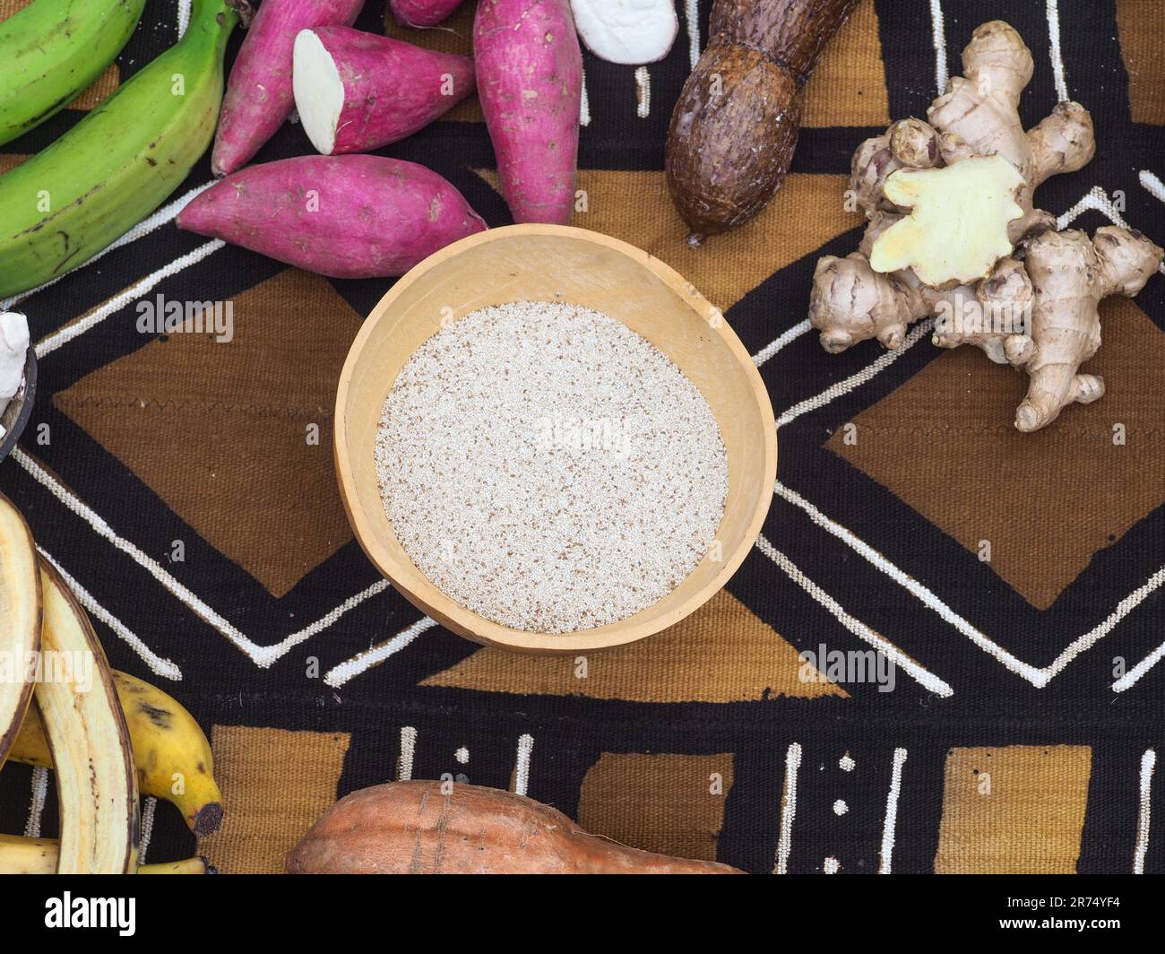 Grain de teff d'Afrique, farine alternative sans gluten pour la cuisson ...
