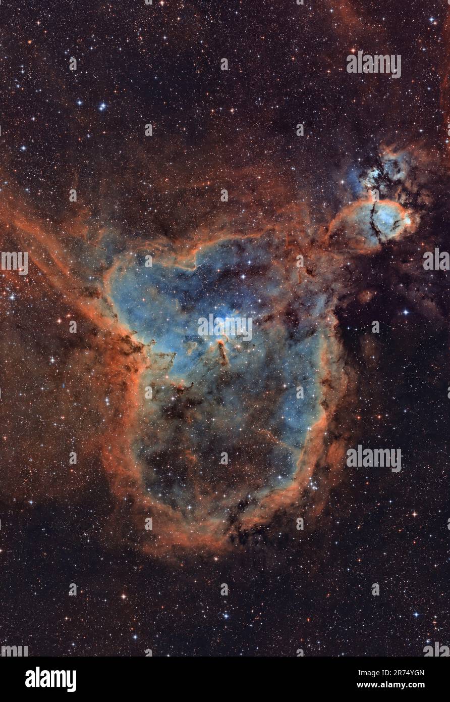 Nébuleuse du coeur Banque de photographies et d’images à haute ...