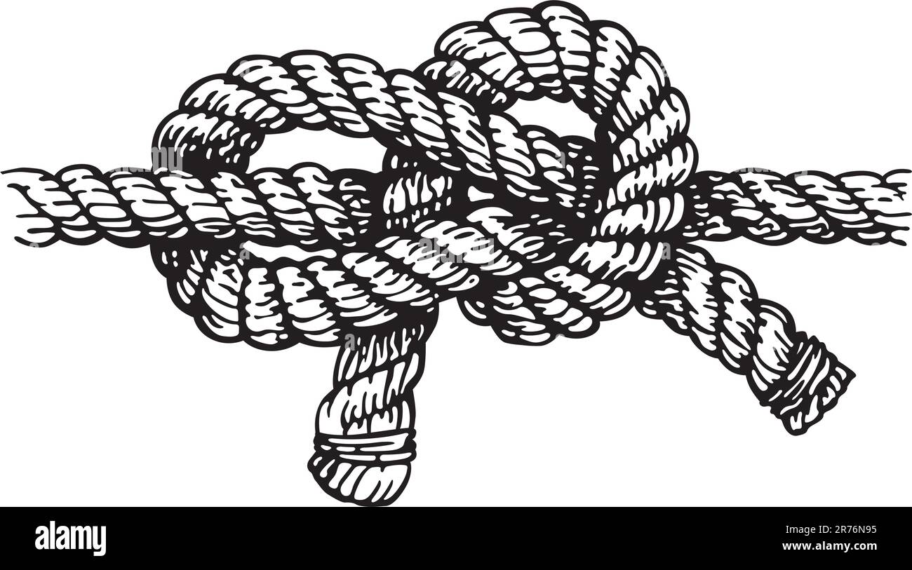 Rope material Banque d'images vectorielles - Alamy