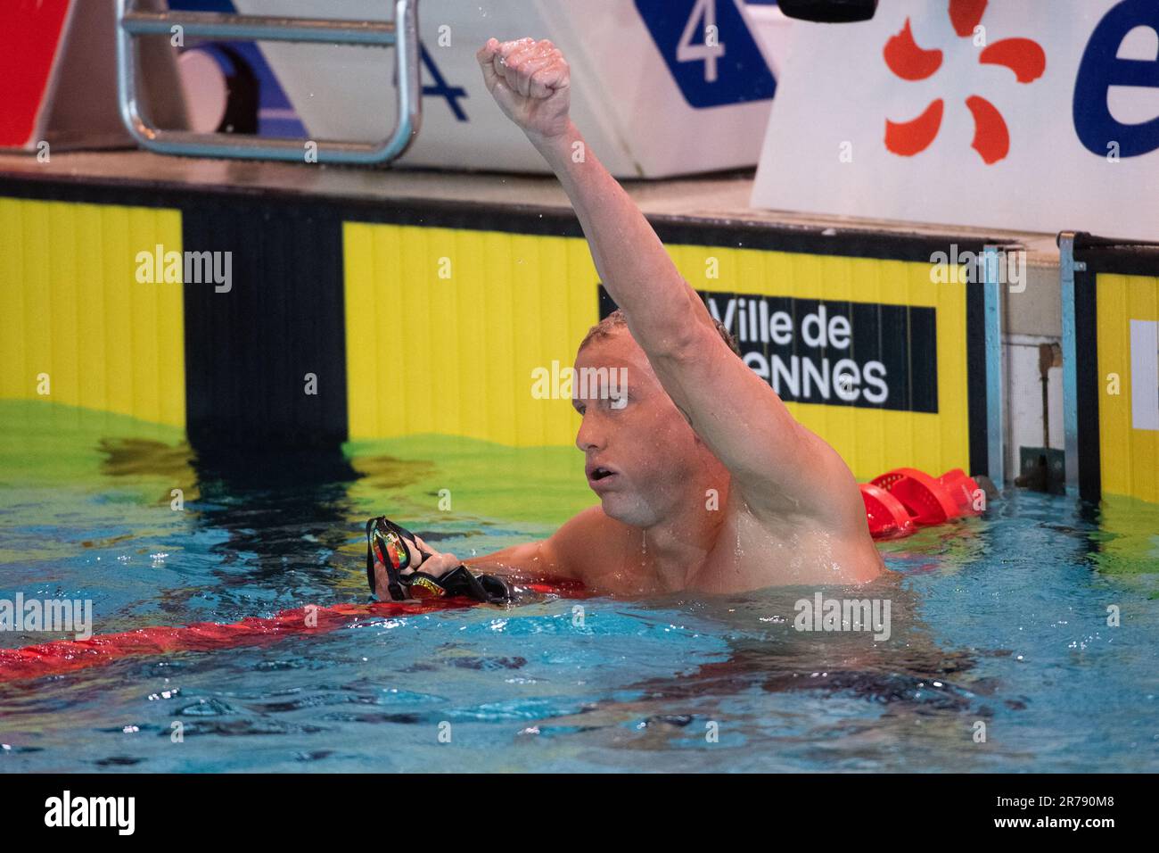 Rennes, France. 13th juin 2023. Damien Joly participe aux Championnats ...