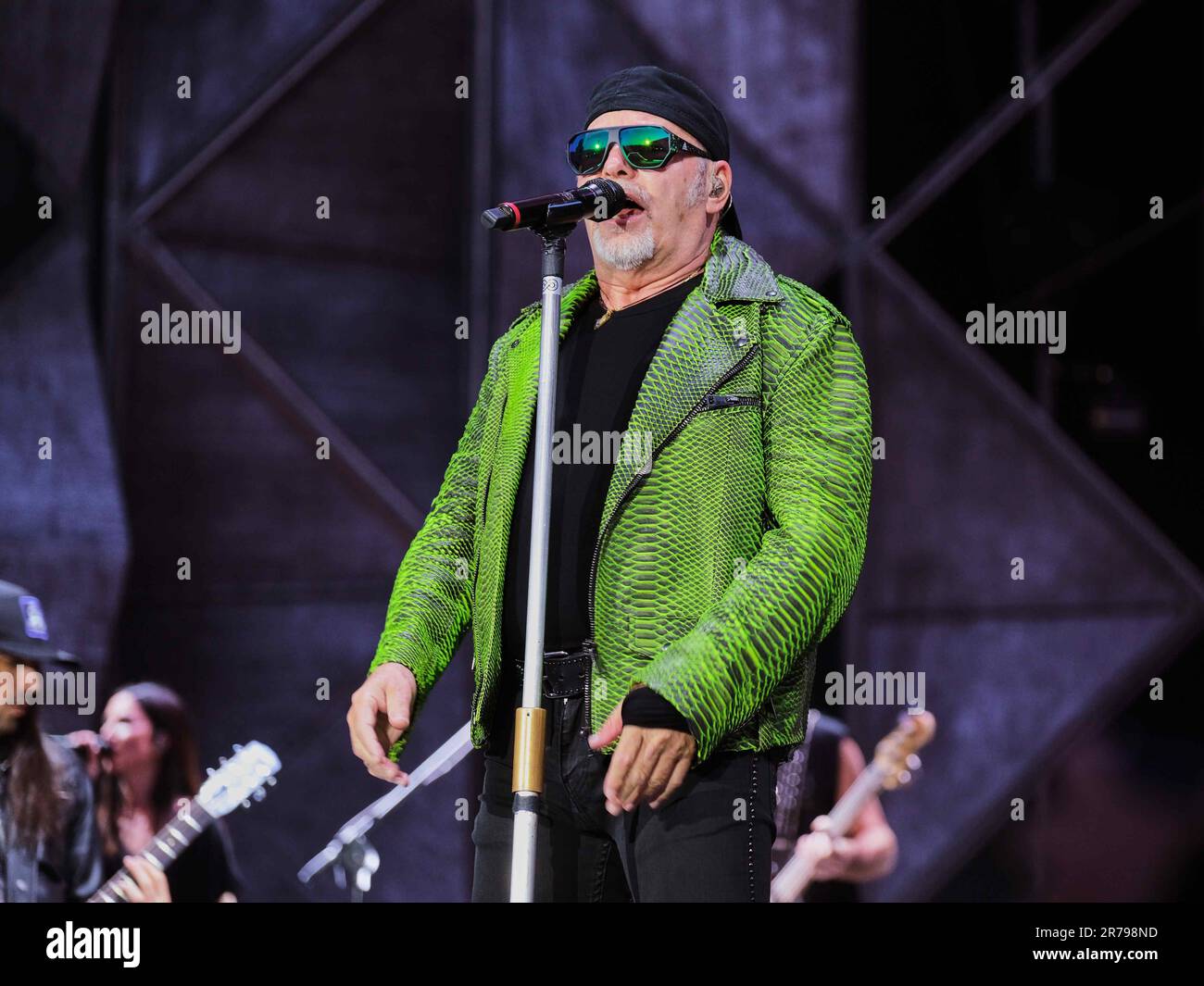 Stadio Dall'Ara, Bologne, Italie, 12 juin 2023, Vasco Rossi pendant ...