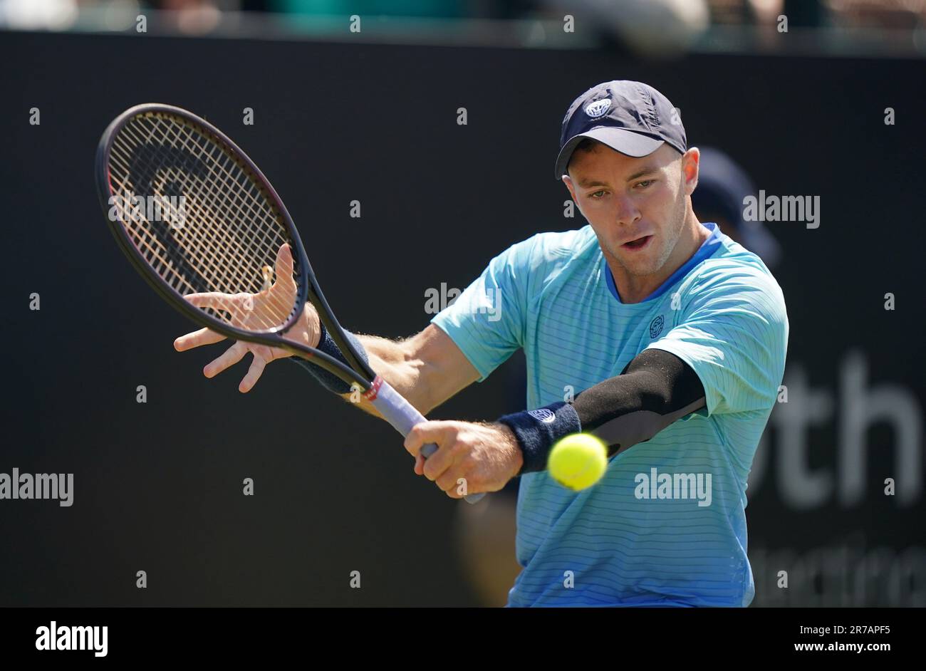 Dominik Koepfer pendant le match contre Arthur Fery le troisième jour ...
