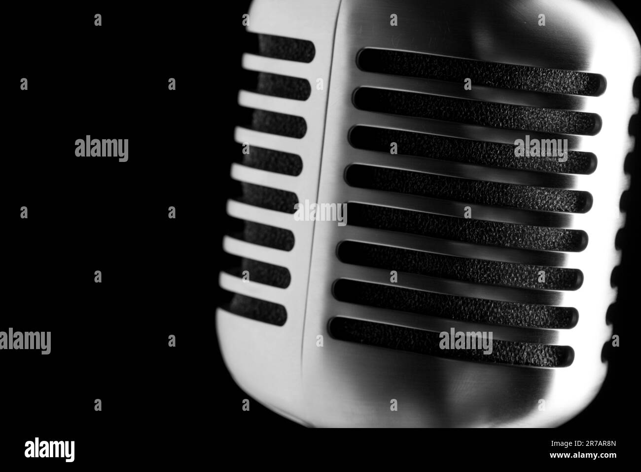 Vintage 50s microphone Banque de photographies et d’images à haute résolution - Alamy