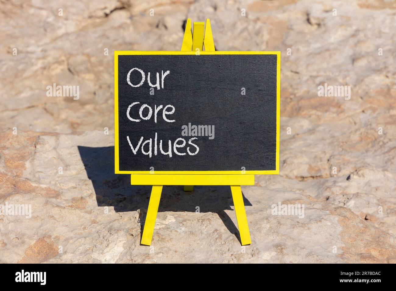 Notre symbole de valeurs fondamentales. Mots de concept nos valeurs ...