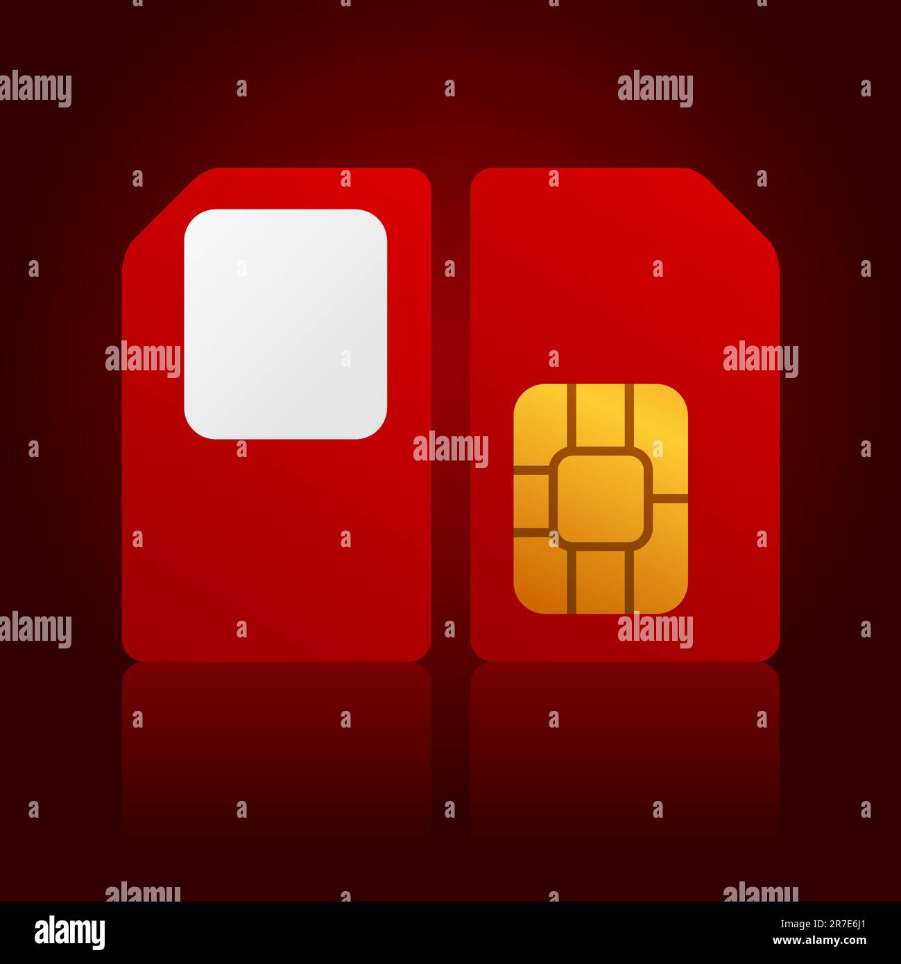 Carte standard Banque d'images vectorielles - Alamy