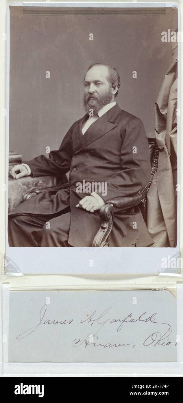 General james garfield Banque de photographies et d’images à haute ...