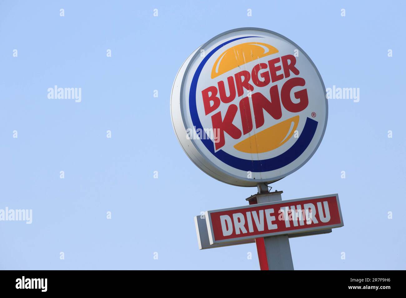 Burger king sign Banque de photographies et d’images à haute résolution ...