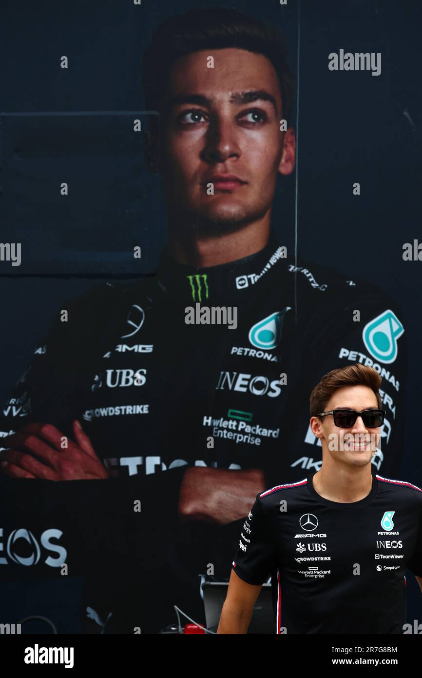 Montréal, Canada. 15th juin 2023. George Russell (GBR) Mercedes AMG F1 ...