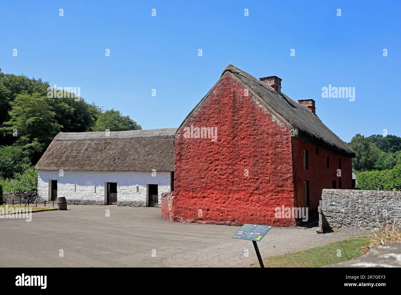 Kennixton, vue latérale. Musée St Fagans - Musée national d'histoire du ...