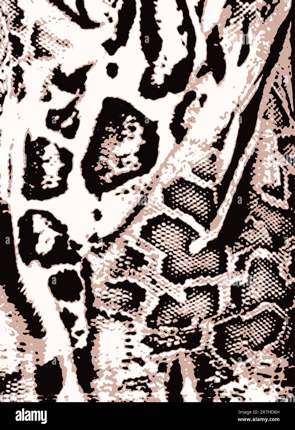 Texture animale Banque d'images vectorielles - Page 3 - Alamy