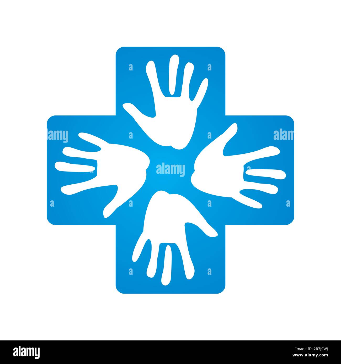 Main qui aide Banque d'images vectorielles - Alamy
