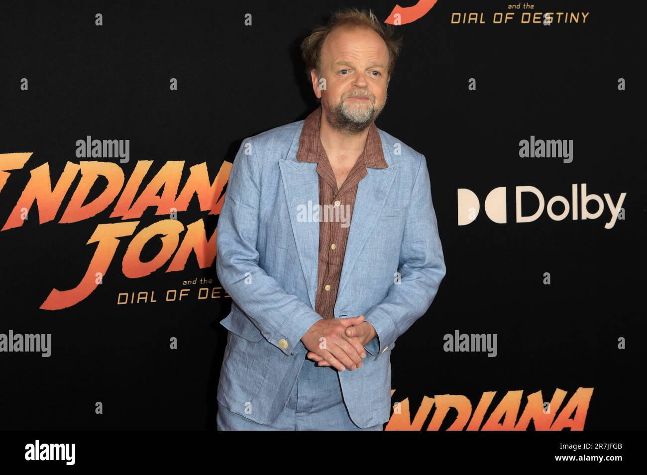 Toby Jones BEI der Premiere des Kinofilm 'Indiana Jones et le cadran de ...