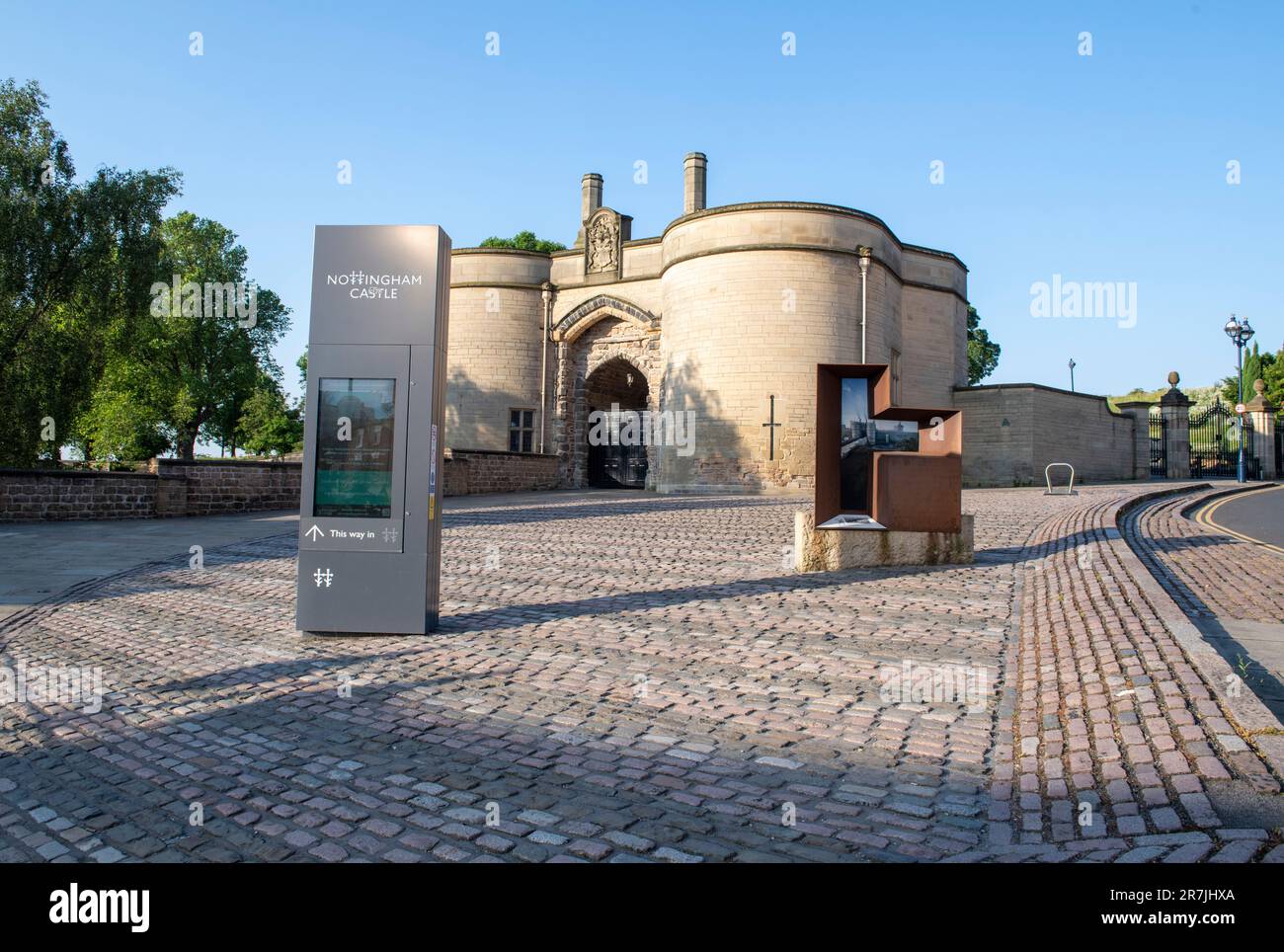 Gate house nottingham castle Banque de photographies et d’images à ...