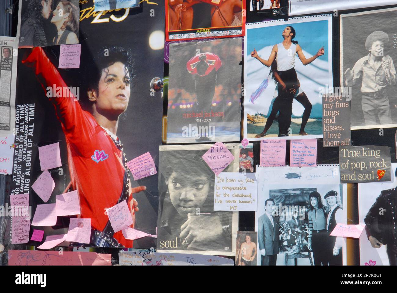 Michael jackson memorial Banque de photographies et d’images à haute ...