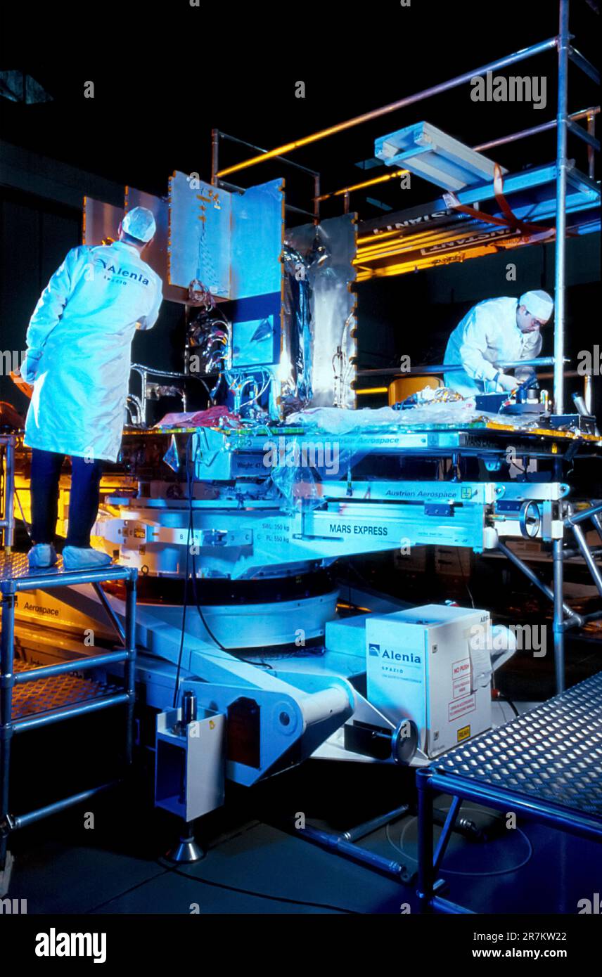 Construction d'engins spatiaux Mars Express - construction d'engins ...