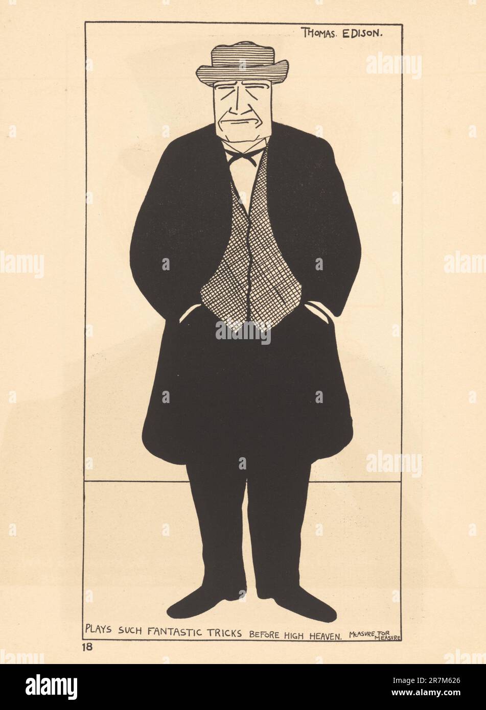 Illustration de thomas alva edison Banque de photographies et d’images ...