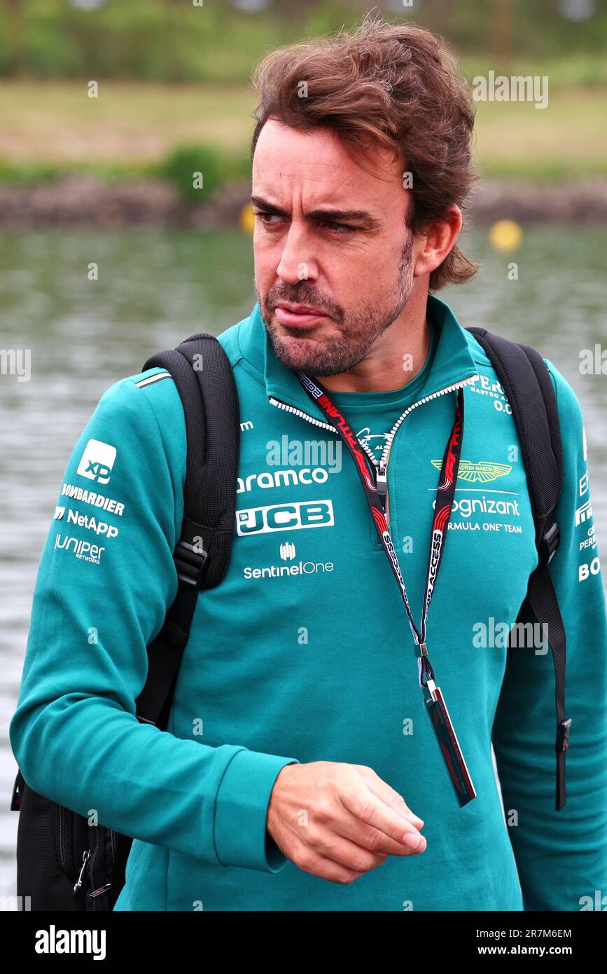 Montréal, Canada. 16th juin 2023. Fernando Alonso (ESP) équipe Aston ...