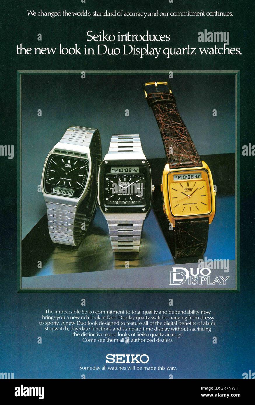 Affichage seiko duo Banque de photographies et d’images à haute ...