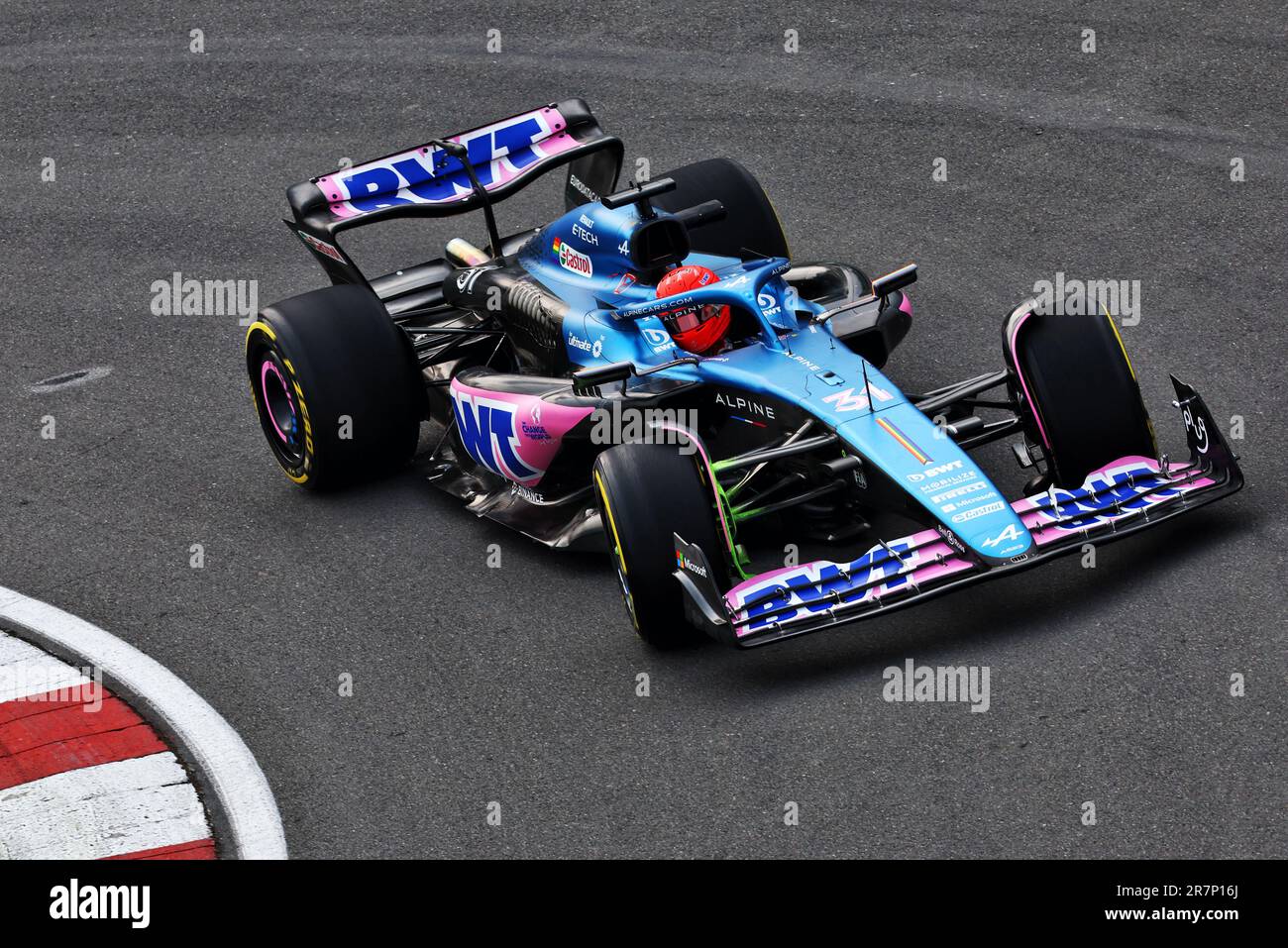 Montréal, Canada. 16th juin 2023. Esteban Ocon (FRA) Alpine F1 équipe ...
