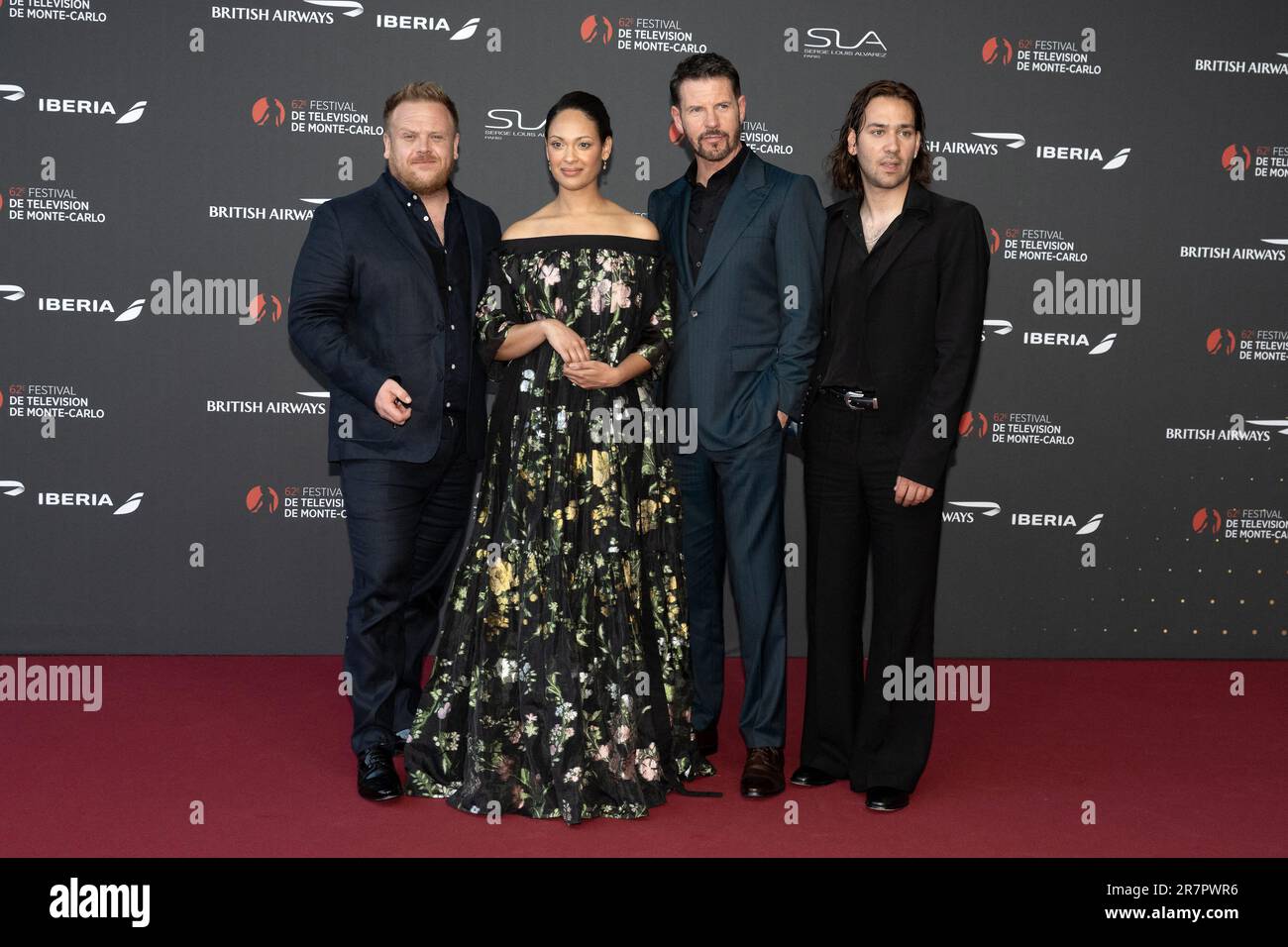 Owain Arthur, Cynthia Addai-Robinson, Lloyd Owen et Maxim Baldry ...