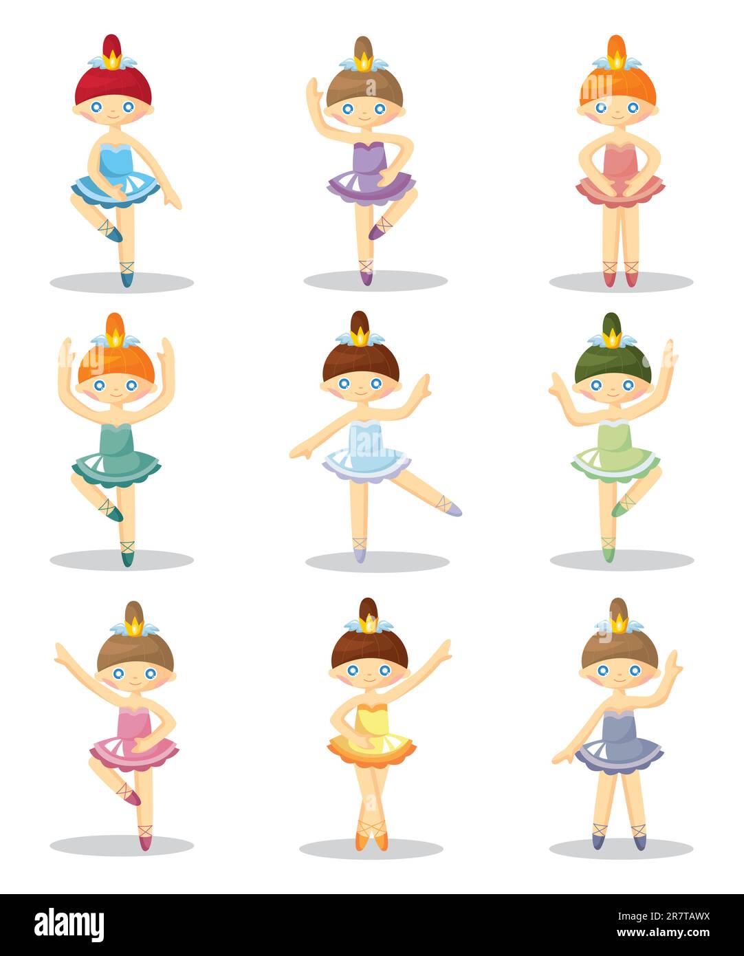 Ballet cartoon draw Banque de photographies et d’images à haute ...