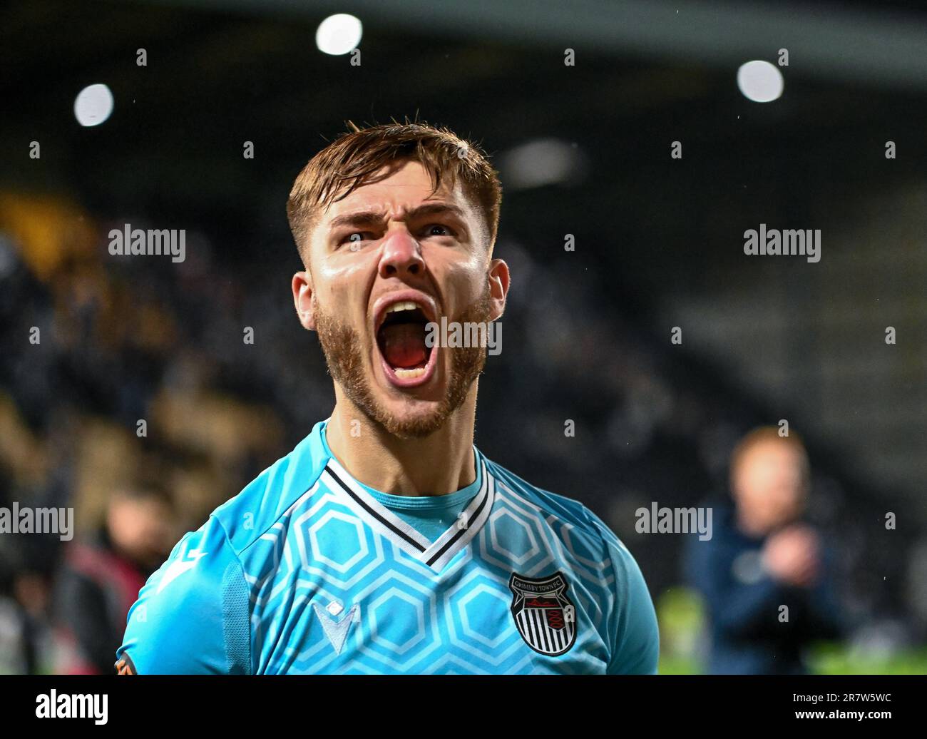 John McAtee lors du match de la Vanarama National League entre le FC du ...