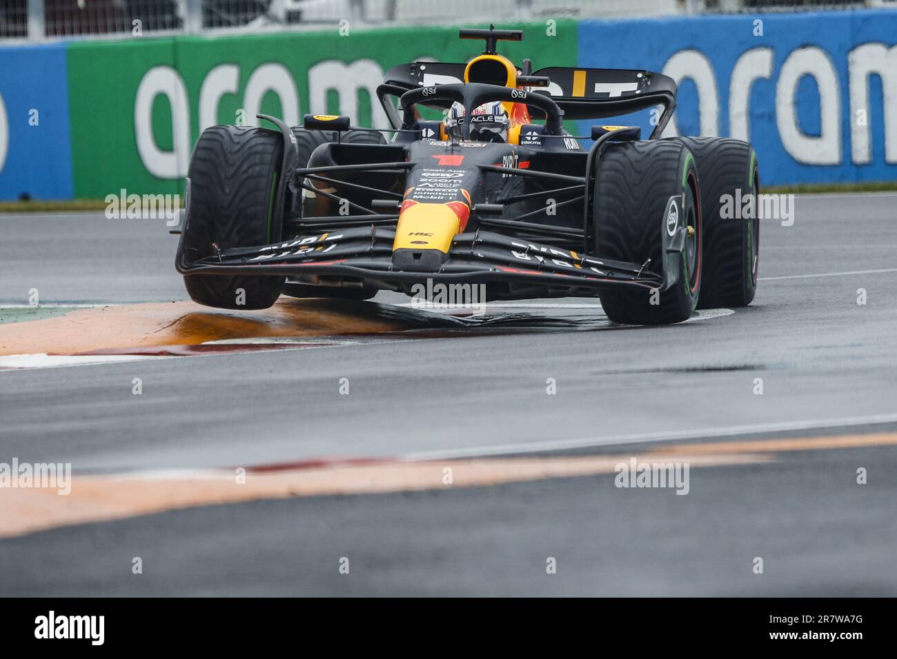 01 VERSTAPPEN Max (nld), Red Bull Racing RB19, action pendant le Grand ...