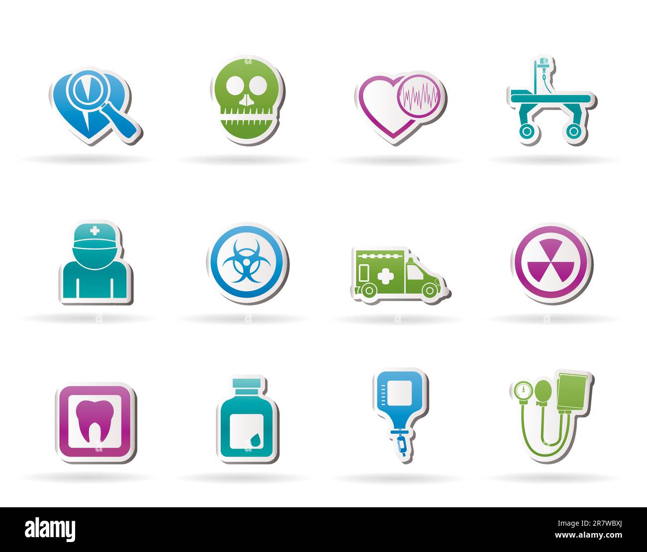 équipement hospitalier Banque d'images vectorielles - Alamy