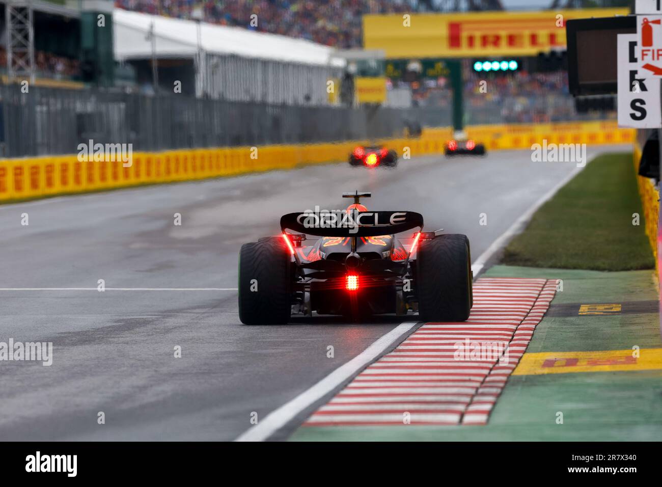 01 VERSTAPPEN Max (nld), Red Bull Racing RB19, action pendant le Grand ...